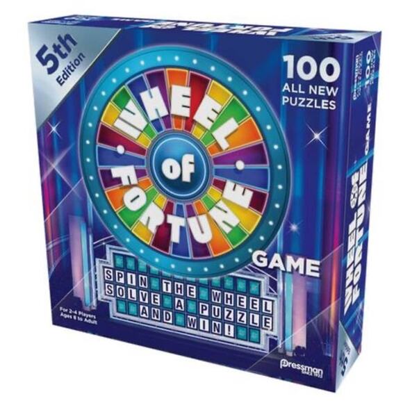 Wheel of Fortune | Games | Wheel Of Fortune Board Game 5th Edition Tv ...